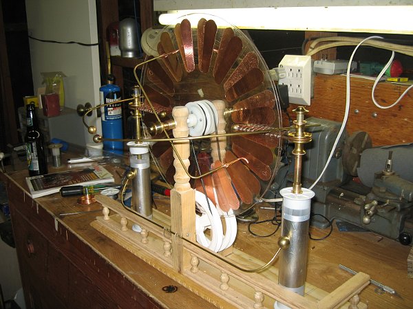 Rick’s Wimshurst Machine